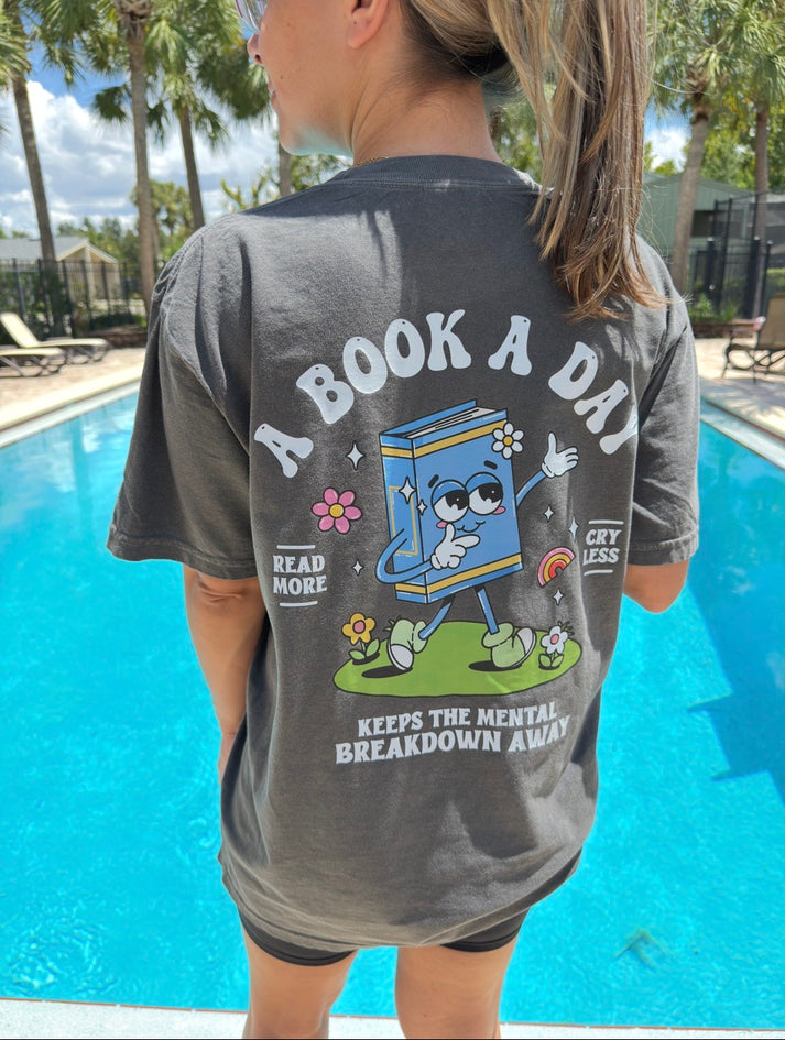 Read More Cry Less Tee + Free cup – Sayitwithatea