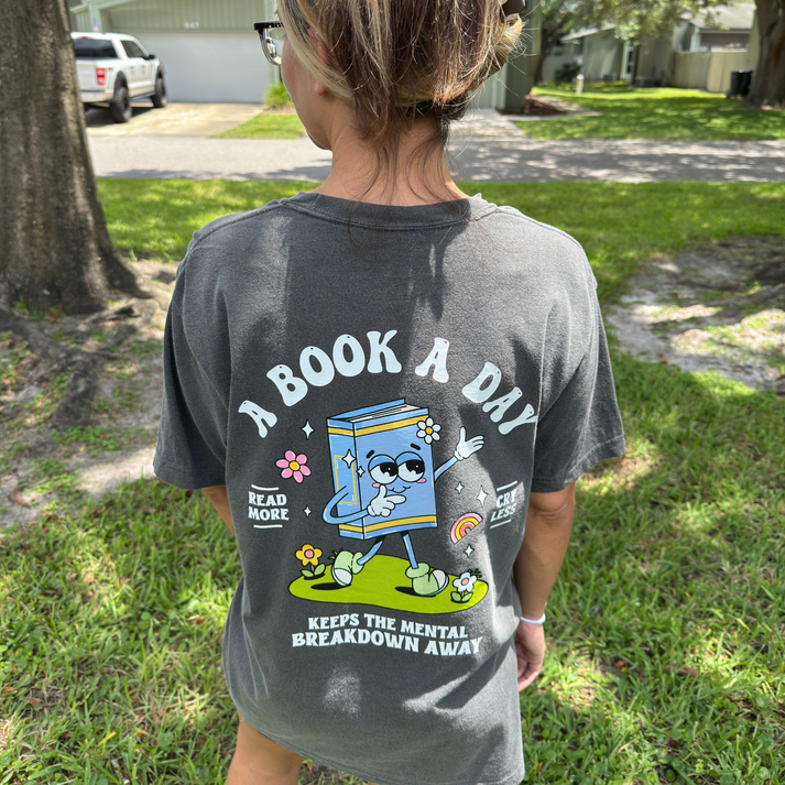 Read More Cry Less Tee + Free cup – Sayitwithatea